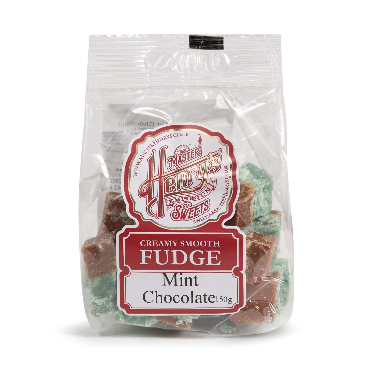 Master Henrys Mint Chocolate Fudge • Master Henrys Emporium Of Sweets